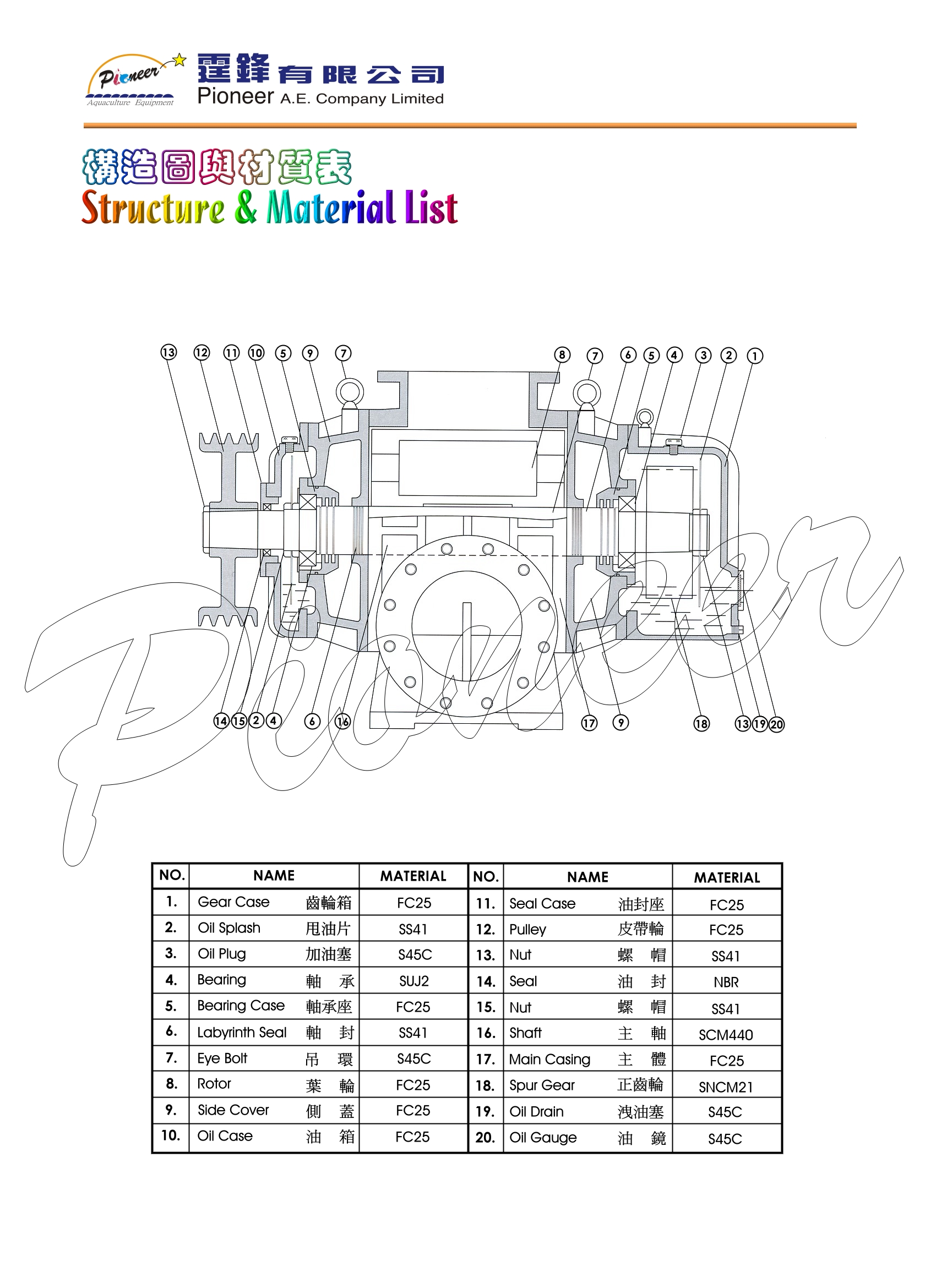 Roots Blower - Pioneer Group